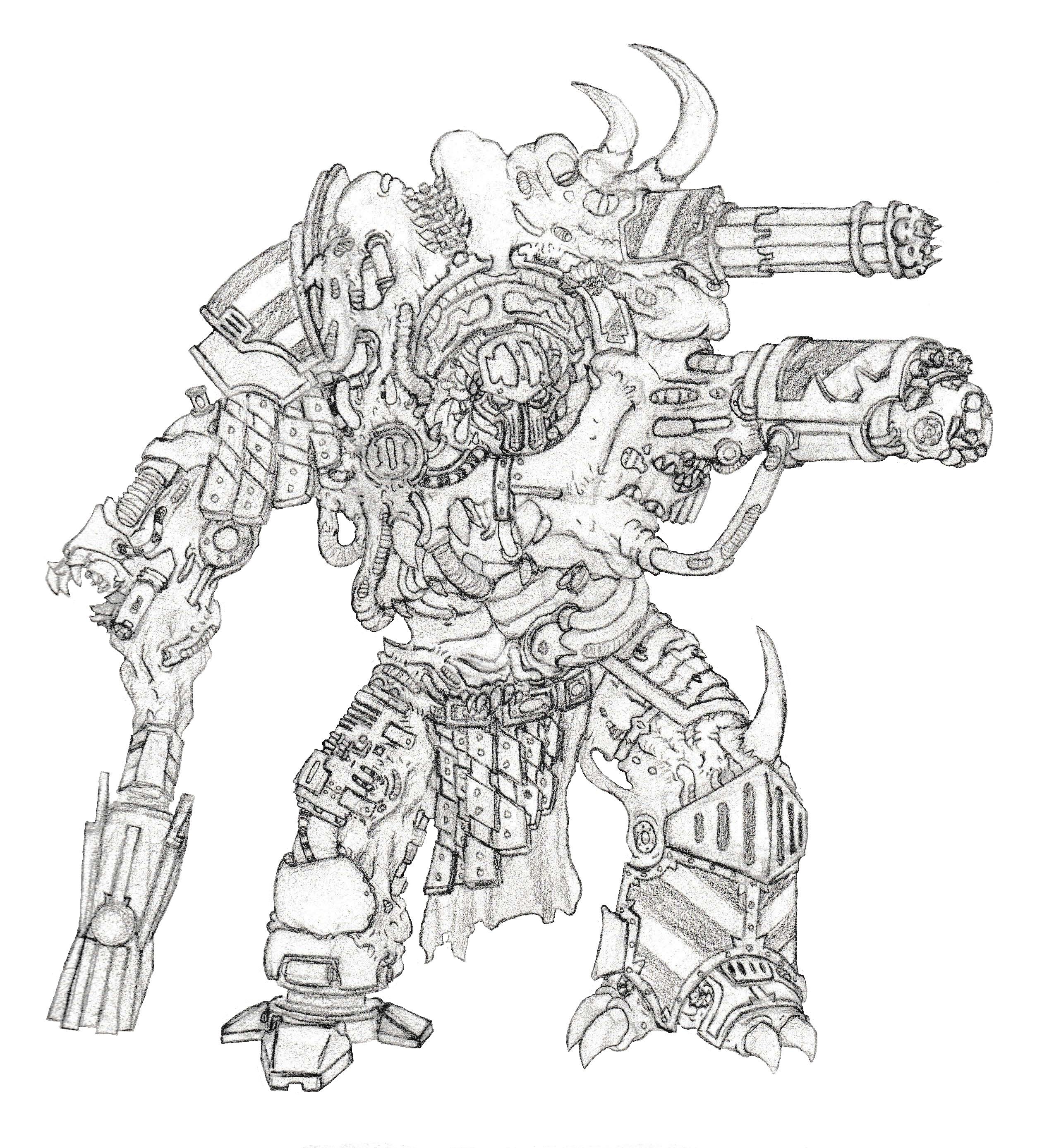 Daemon Primarch Perturabo : Perturabo — Warhammer 40k – TJHA