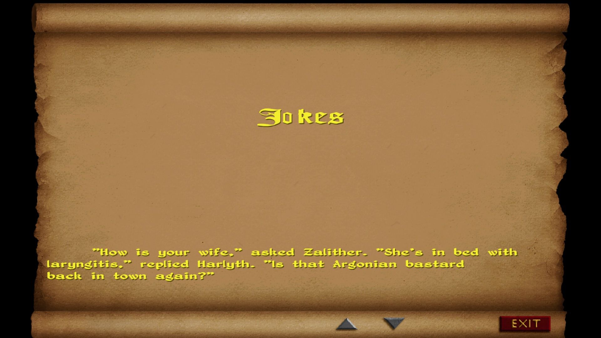 Daggerfall's got Jokes | Scrolller