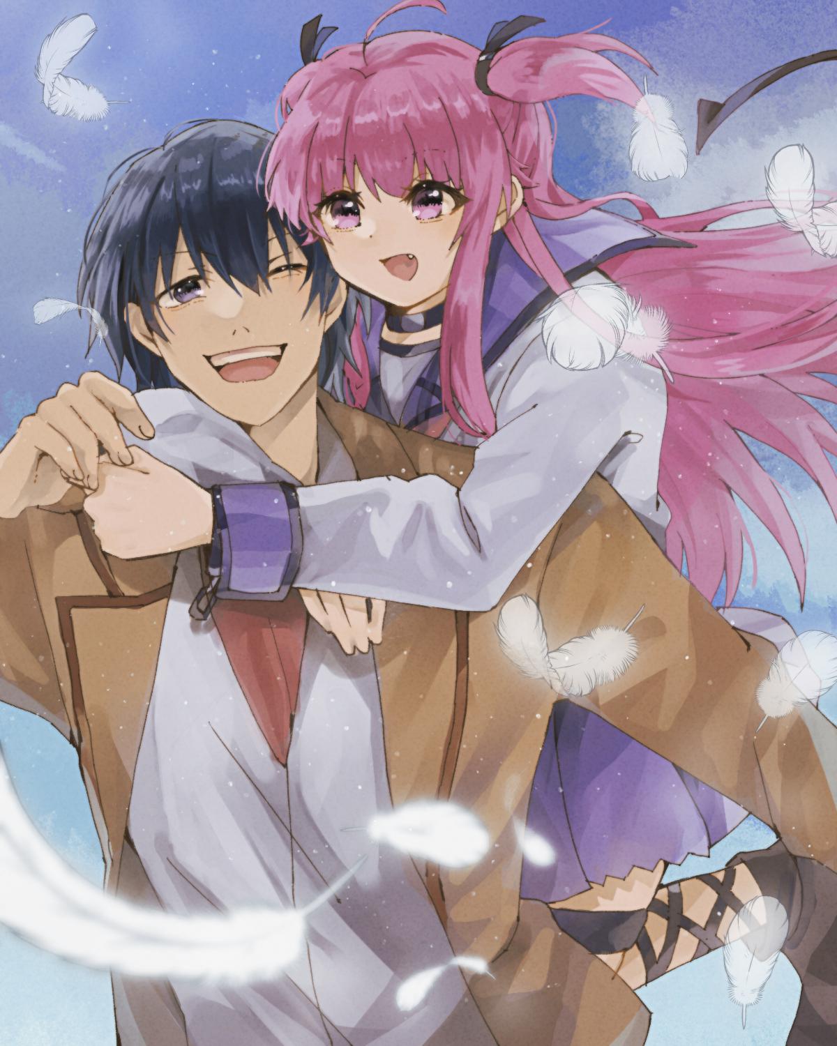 Daily Angel Beats 7/11/20 - Hinata and Yui | Scrolller