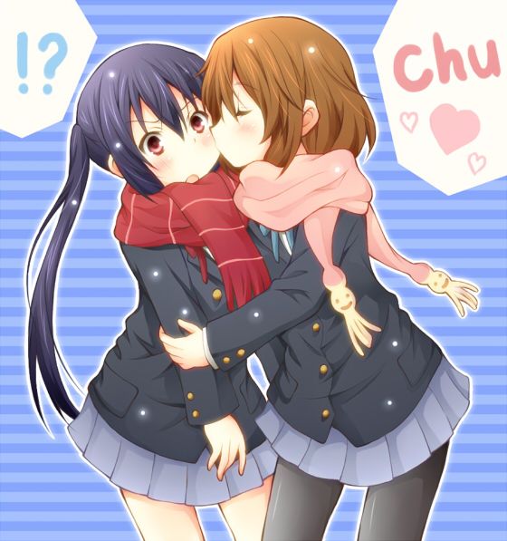 Daily YuiAzu #5: Returning the Kiss | Scrolller
