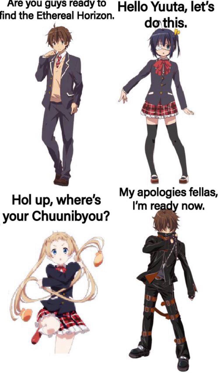 Daily Chuunibyou Meme #27 | Scrolller
