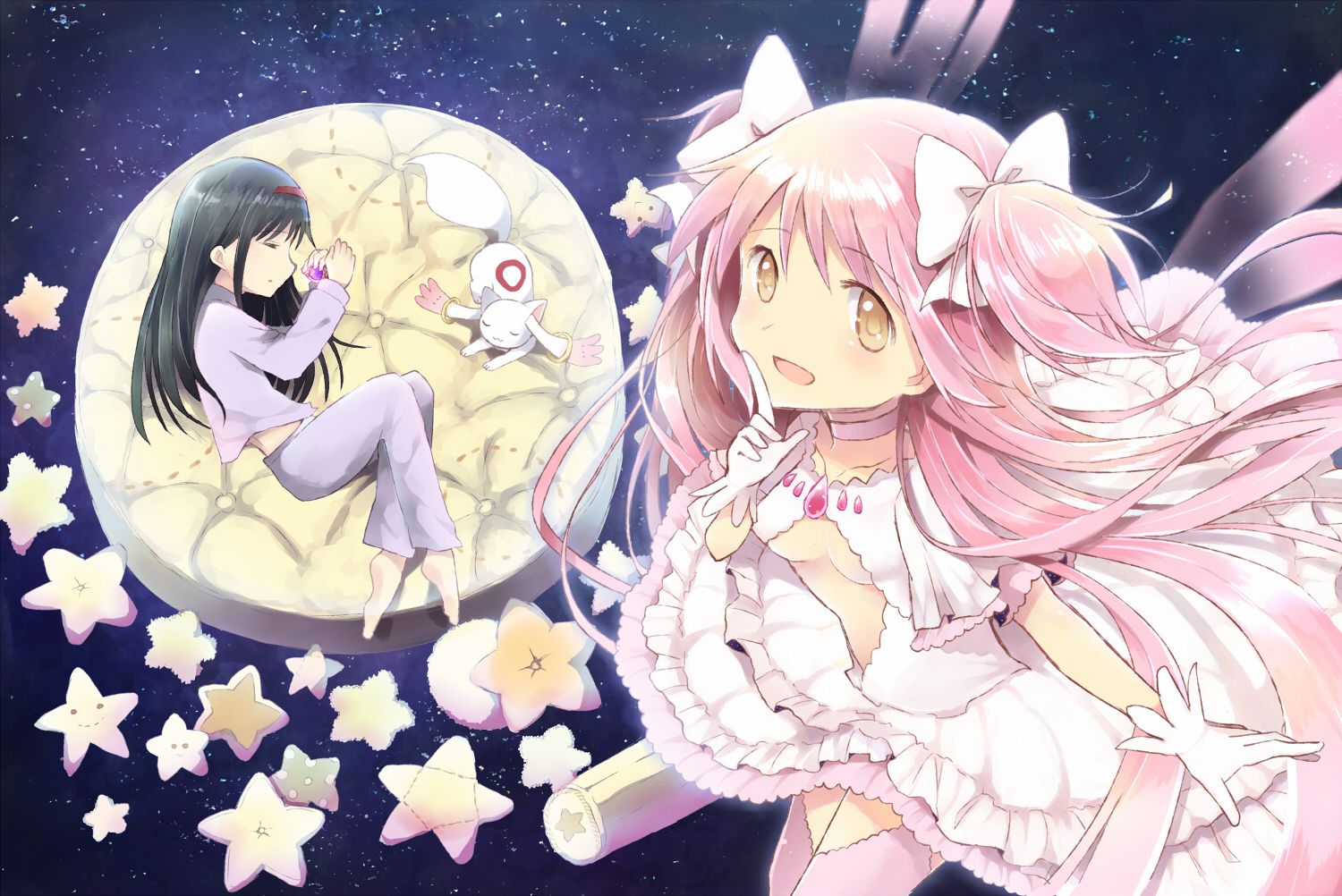 Daily Homura #156: Shhh... She's sleeping | Scrolller