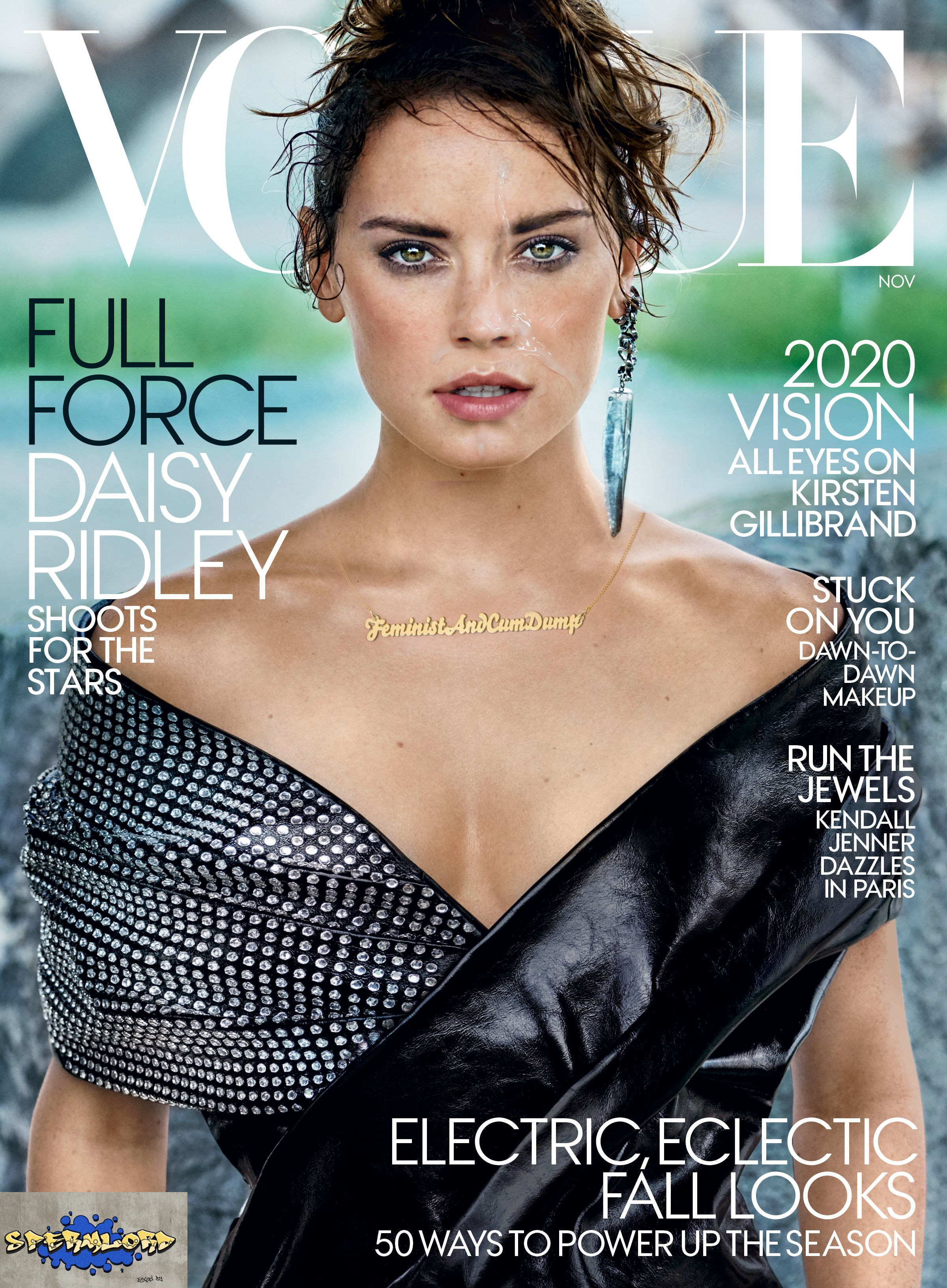 Daisy Ridley is a blast on the cover of Vogue mag | Scrolller