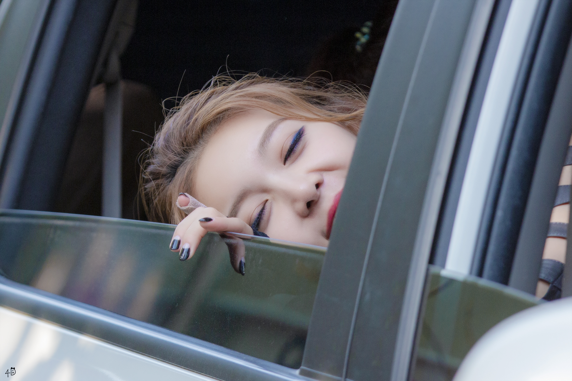 Dami in the car | Scrolller