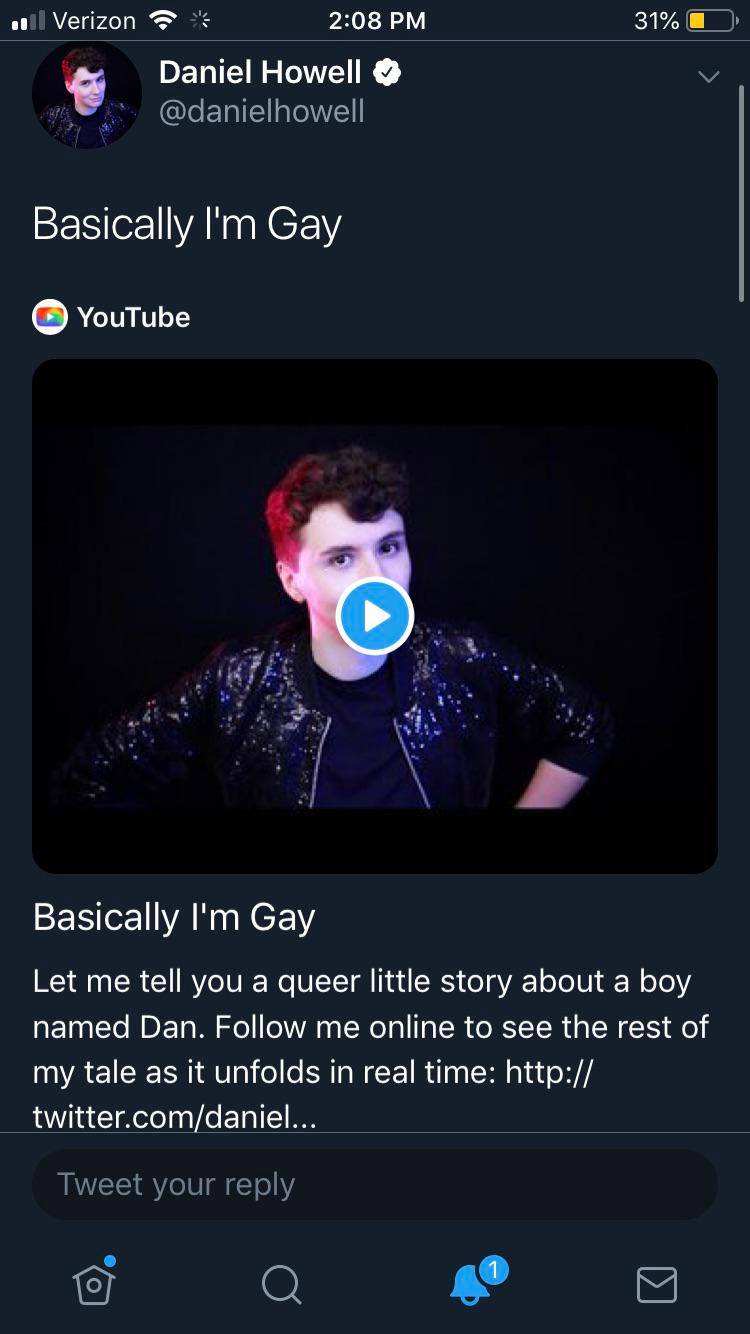 Dan has come out | Scrolller