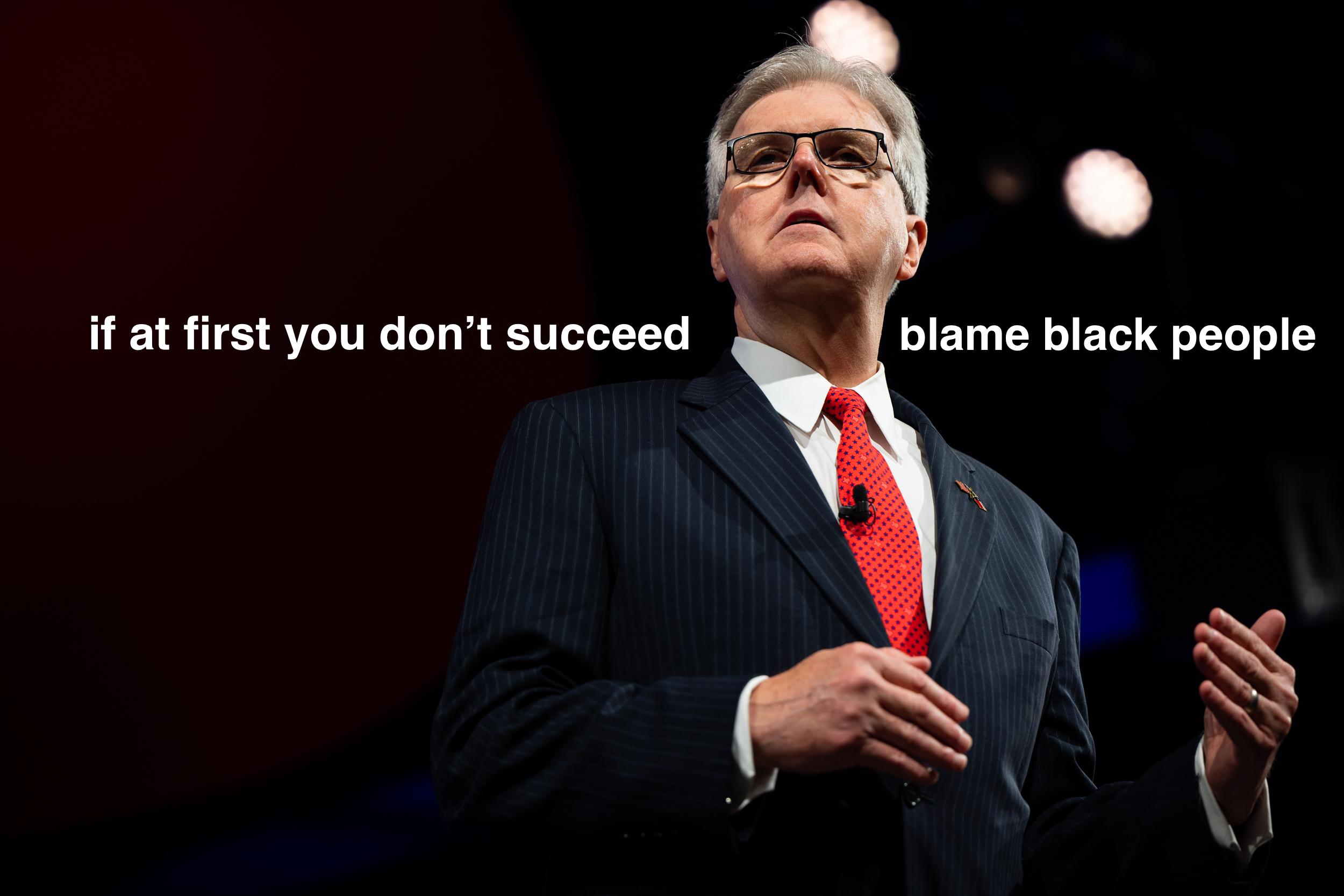 Dan Patricks New Campaign Slogan Scrolller