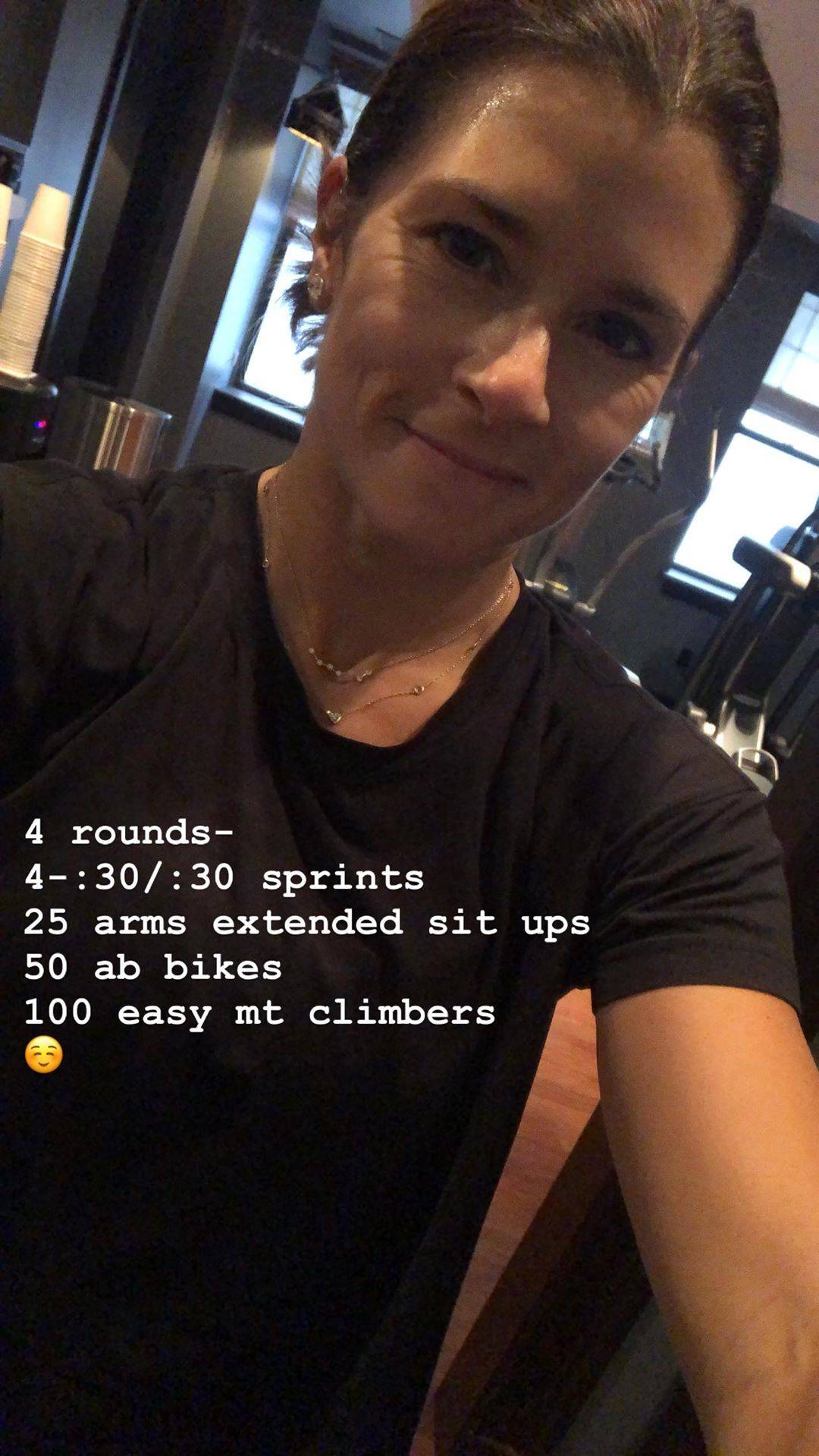 Danica Patrick workout selfie | Scrolller