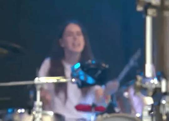 Danielle's drum face is epic | Scrolller