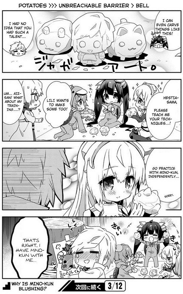 Danmachi 4-koma - Kami-sama no Nichijou (Ch 11) | Scrolller