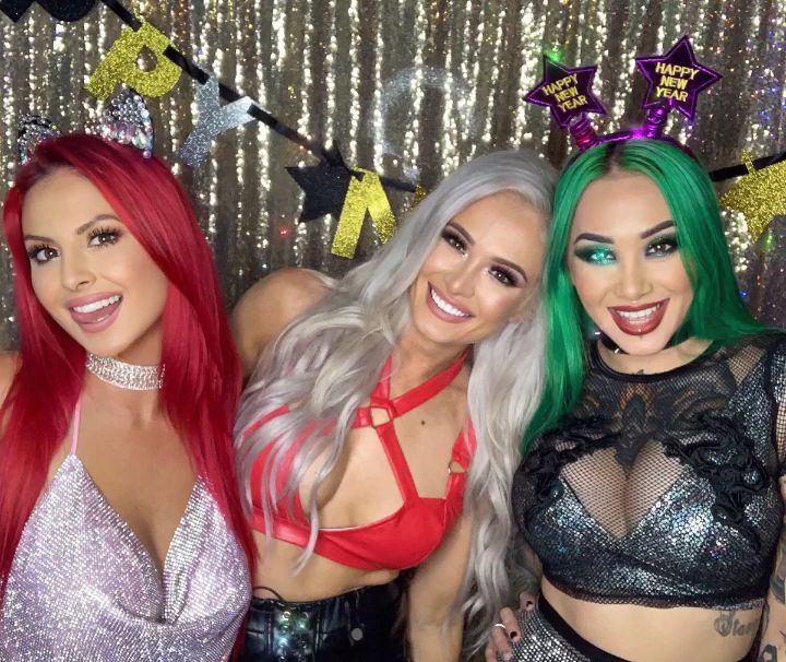 Danni Ellexo, Scarlett Bordeaux and Shotzi Blackheart | Scrolller
