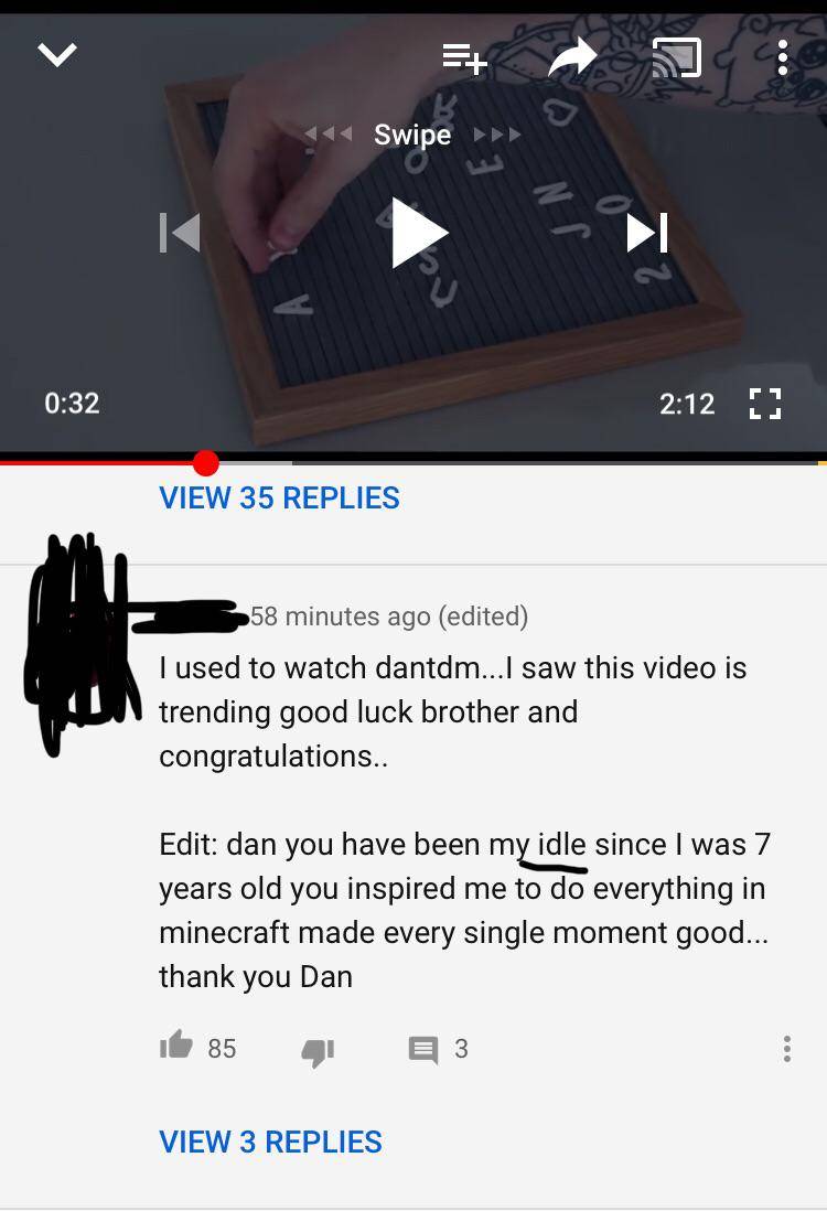 DanTDM is your IDLE? | Scrolller