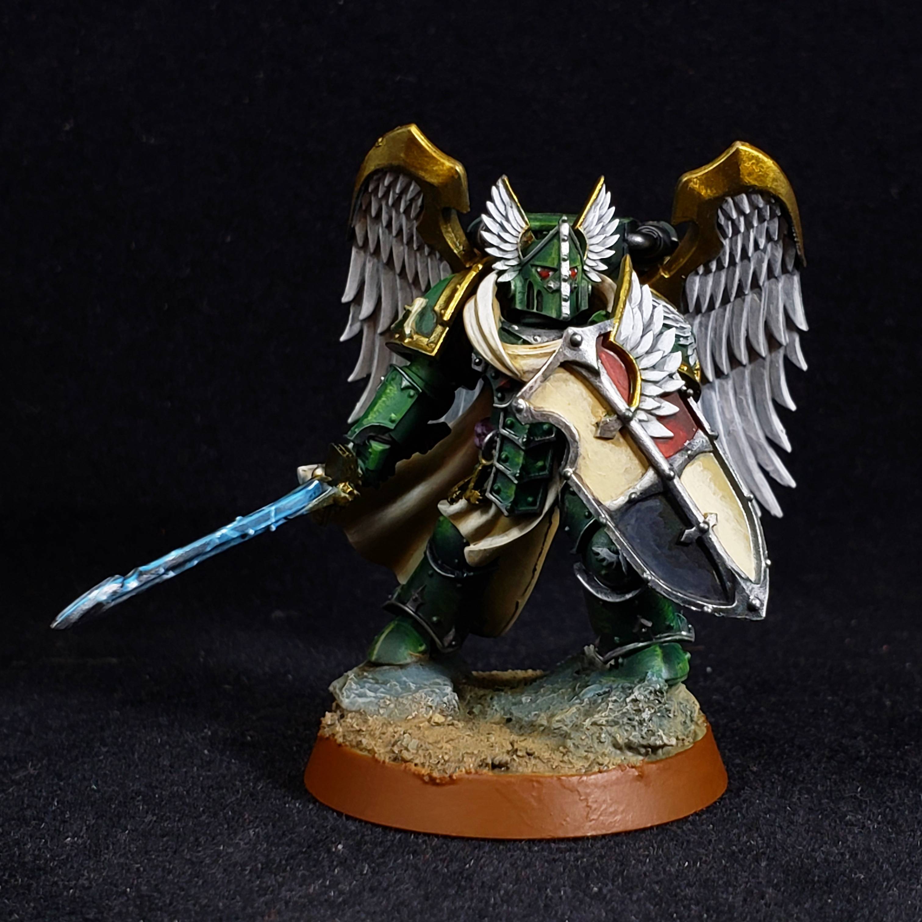 Dark Angels Slash Captain conversion I just finished | Scrolller