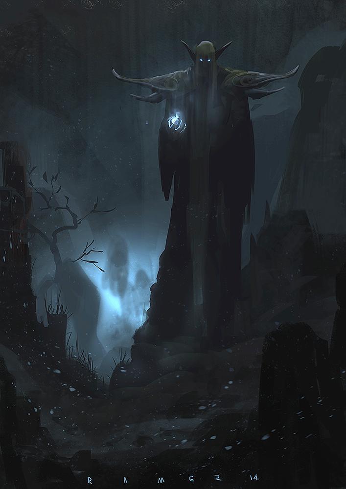 'Dark Elf' by Saeed Ramez | Scrolller