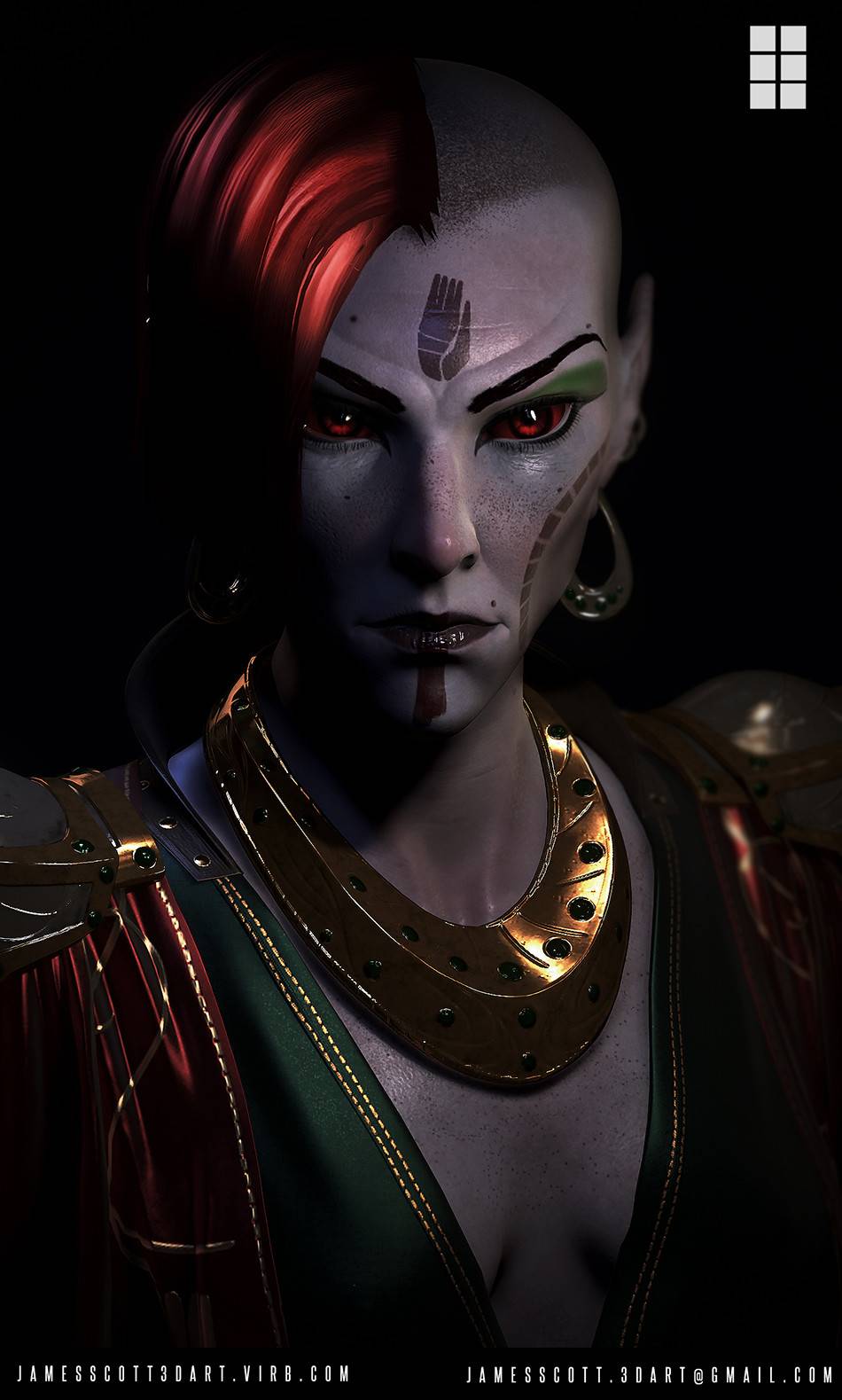 Dark Elf Noble by Sixsquare | Scrolller