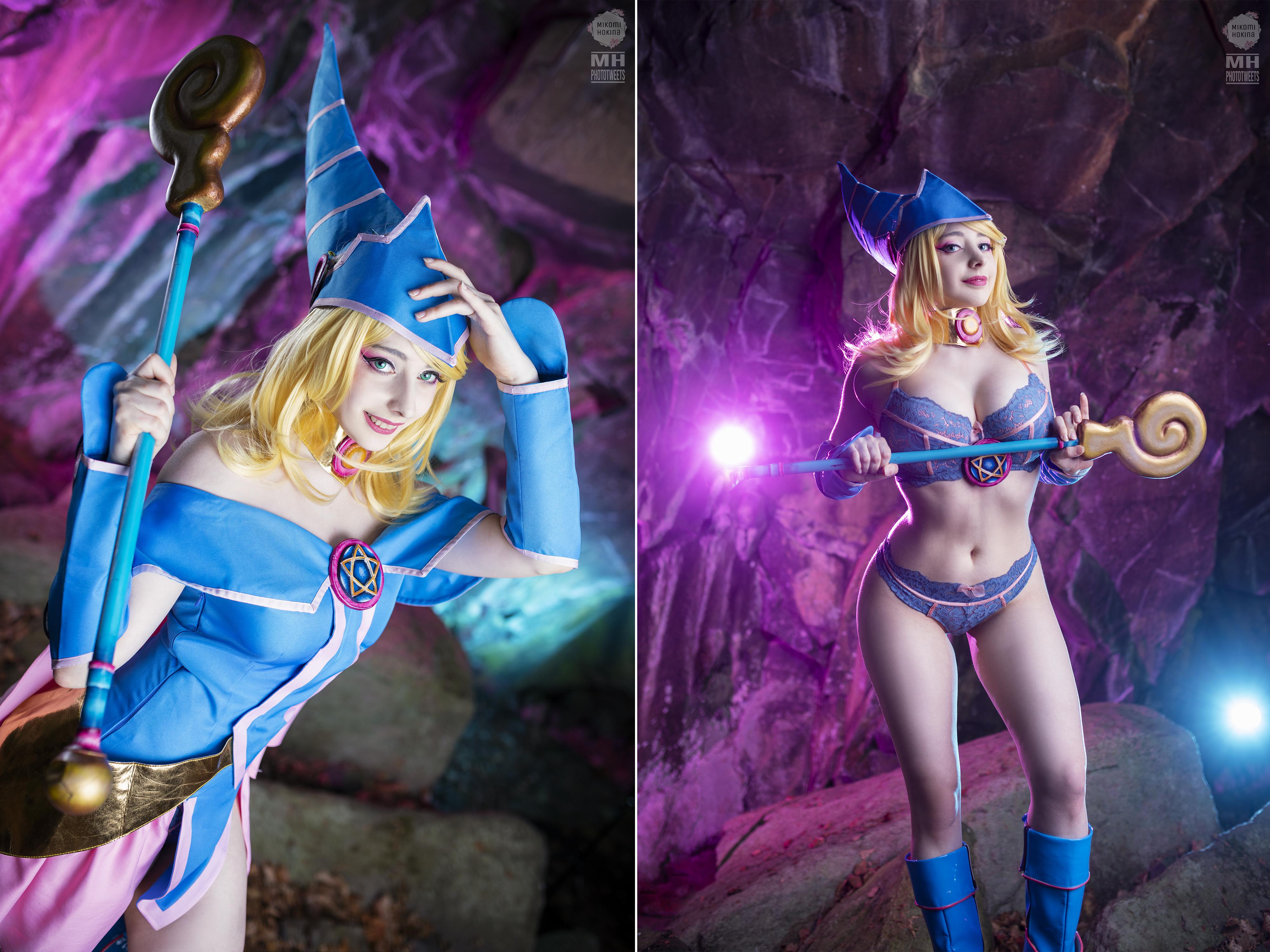 Dark Magician Girl - ON/OFF! Which one do you prefer? - Mikomi Hokinw (Ph: Reflektierte Wahrheit ...