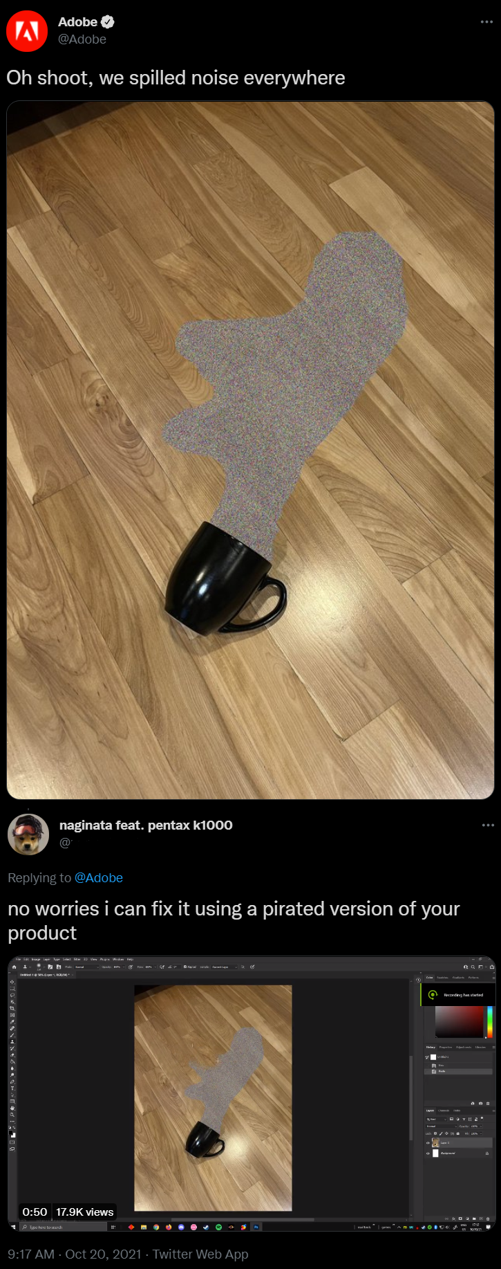 Dark mode friendly for everyone. | Scrolller