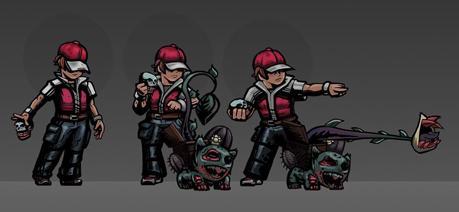 Darkest Dungeon— Pokemon Red Skin mod by Deleted User | Scrolller