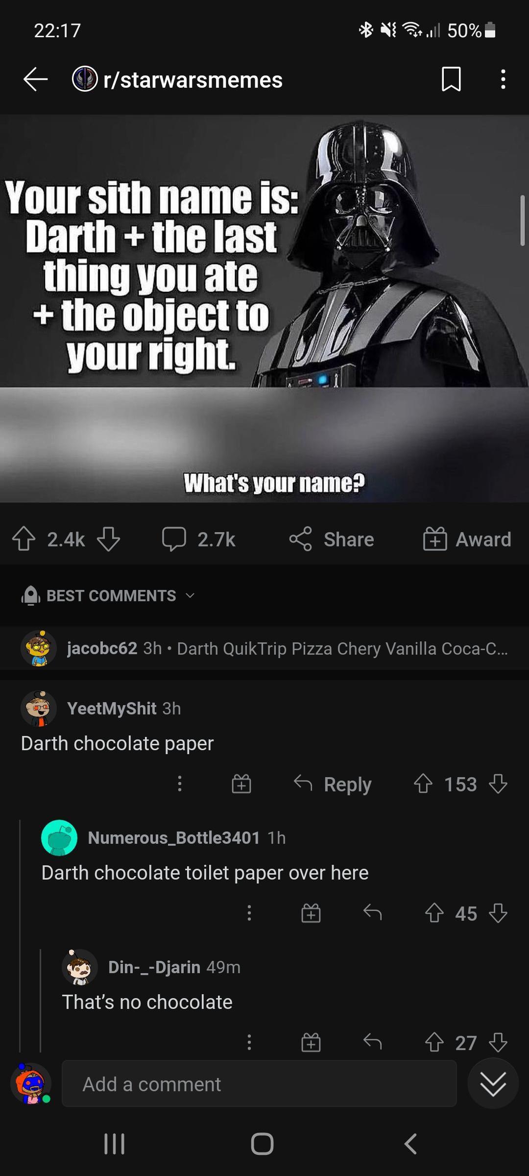 Darth… | Scrolller