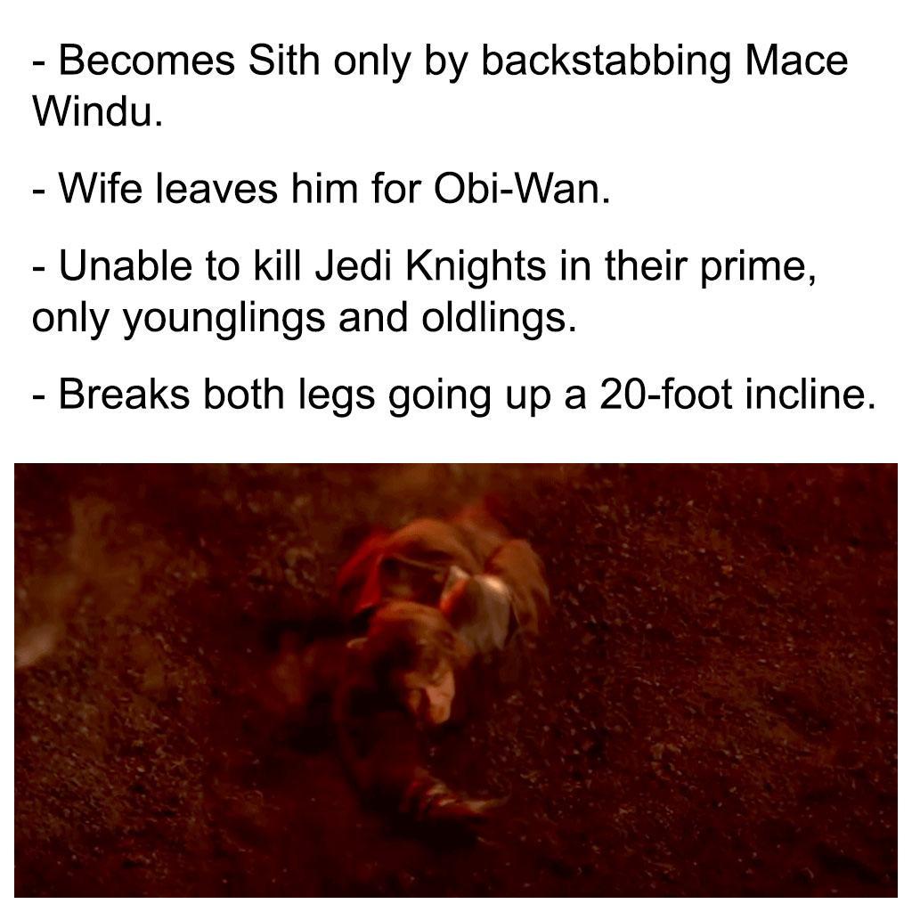 Darth Failure | Scrolller