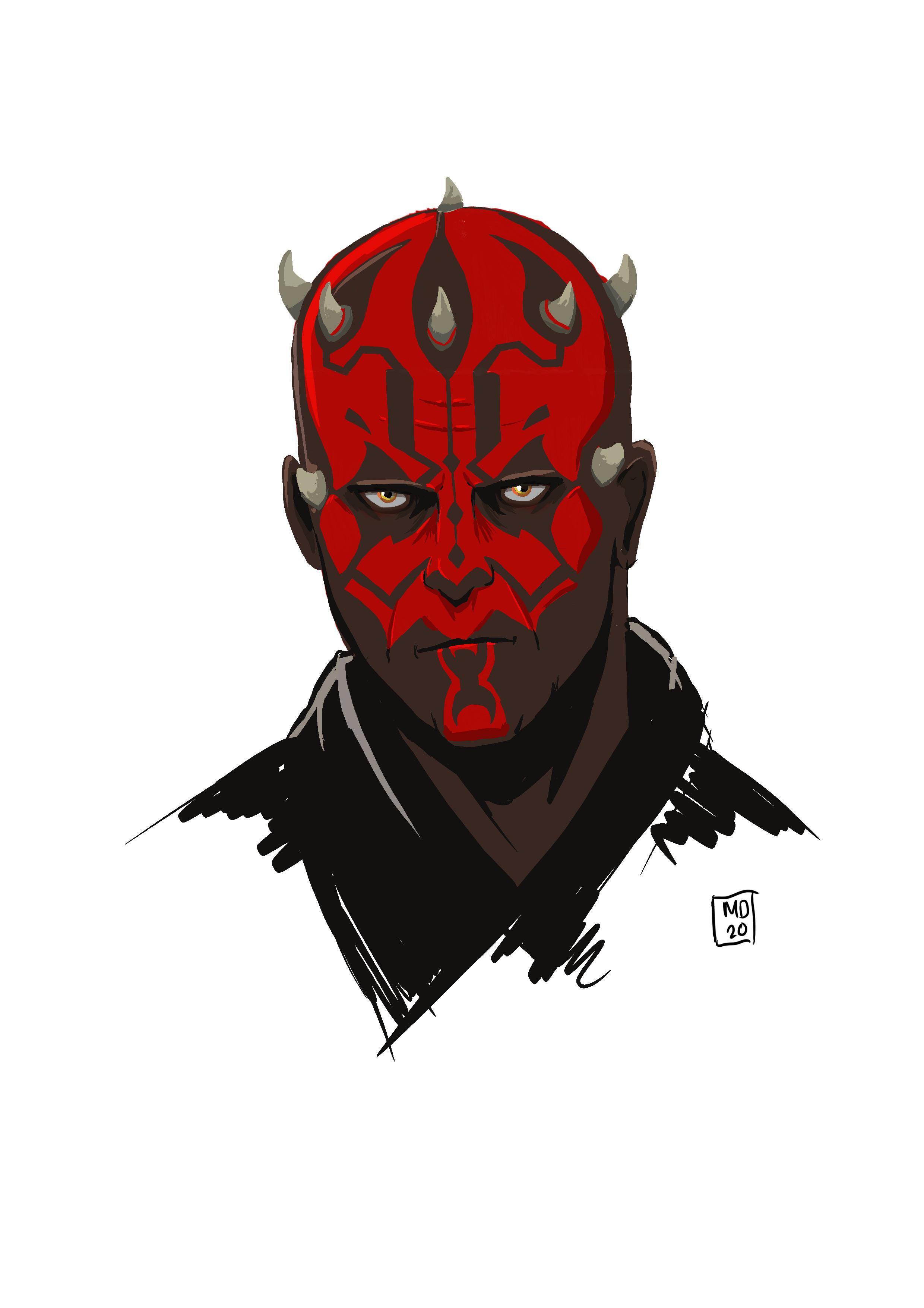 Darth Maul - C&C appreciated 😬 | Scrolller
