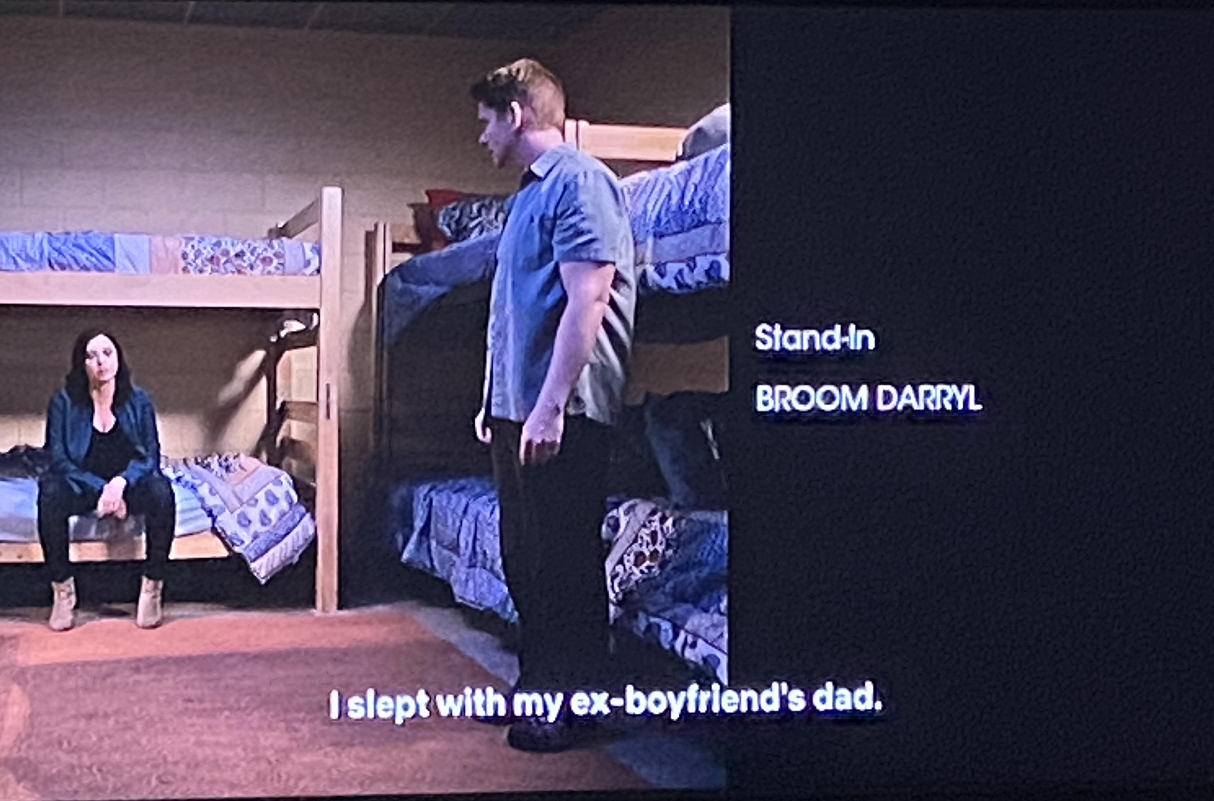 Daryl is now played by a broom on a stand! | Scrolller