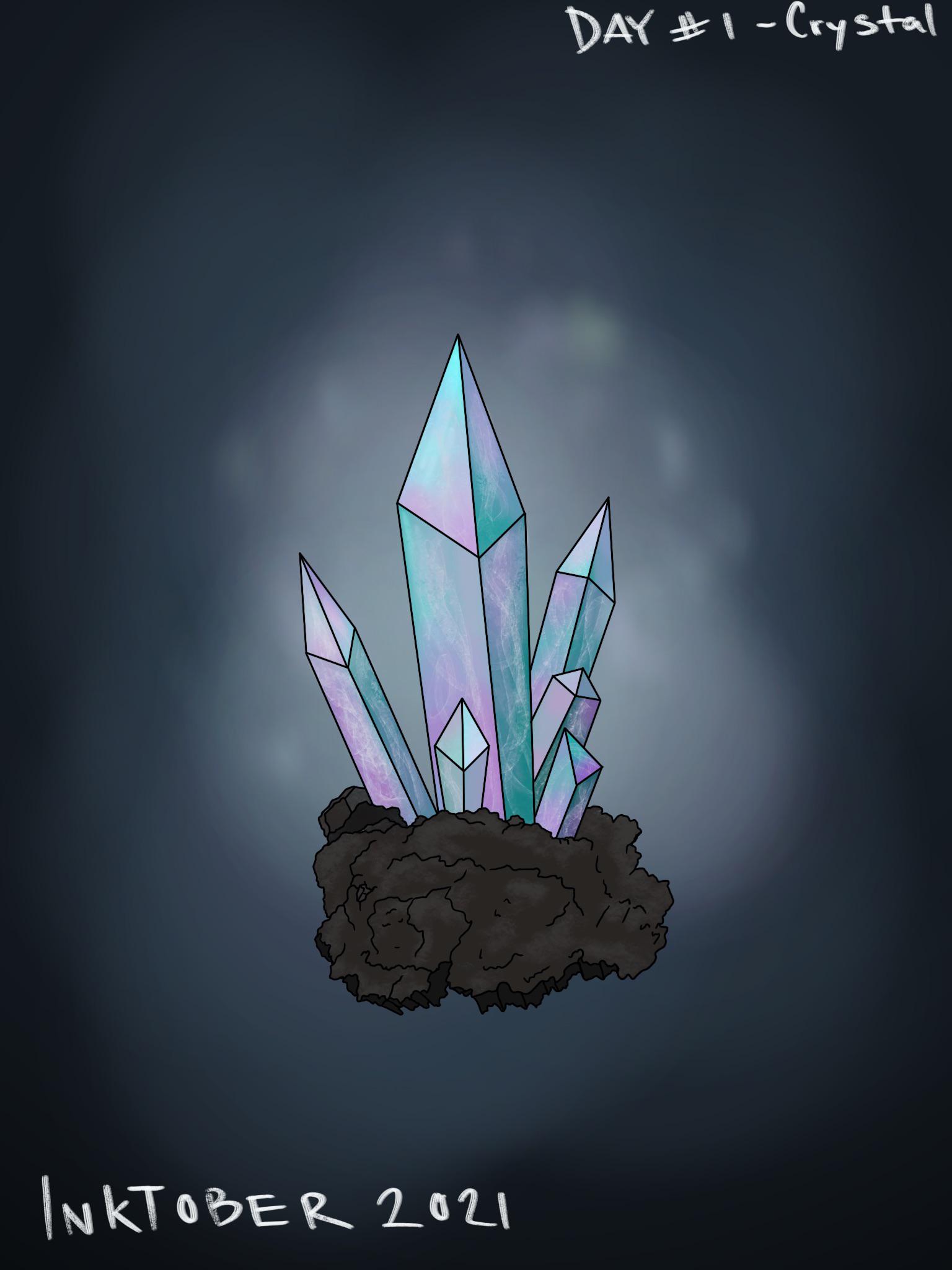 Day 1- Crystal | Scrolller