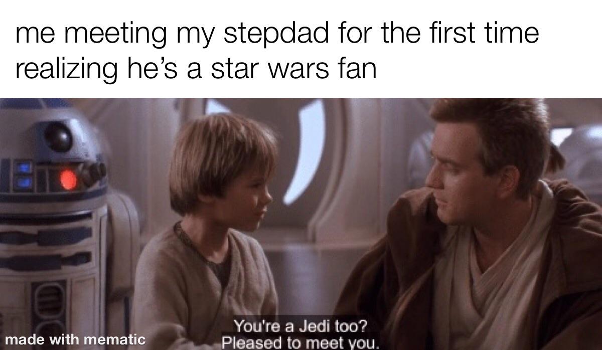 day 3 of posting a meme with a randomly generated prequel line | Scrolller