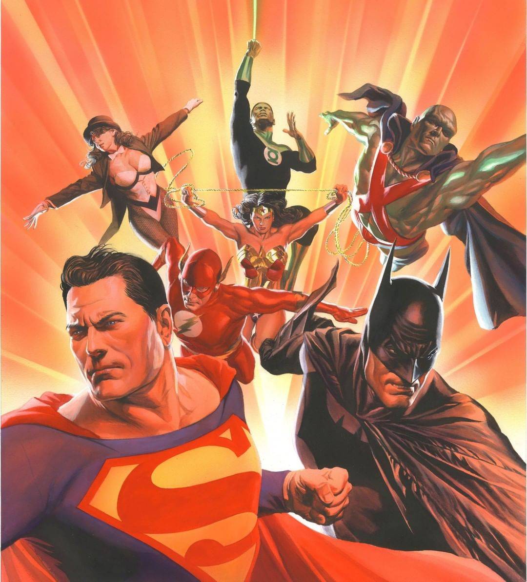 DC Heroes by Alex Ross | Scrolller