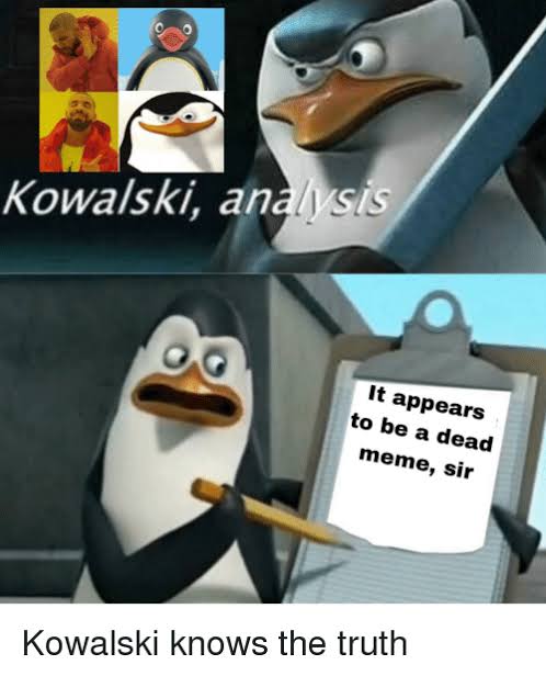 Dead meme format | Scrolller