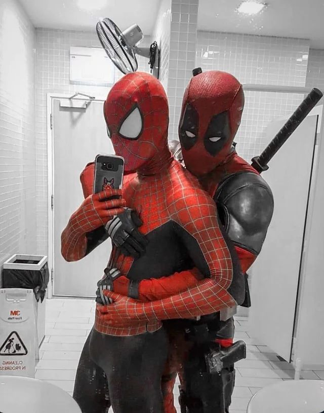 Deadpool take care of you baby 💋 Amazing | Scrolller