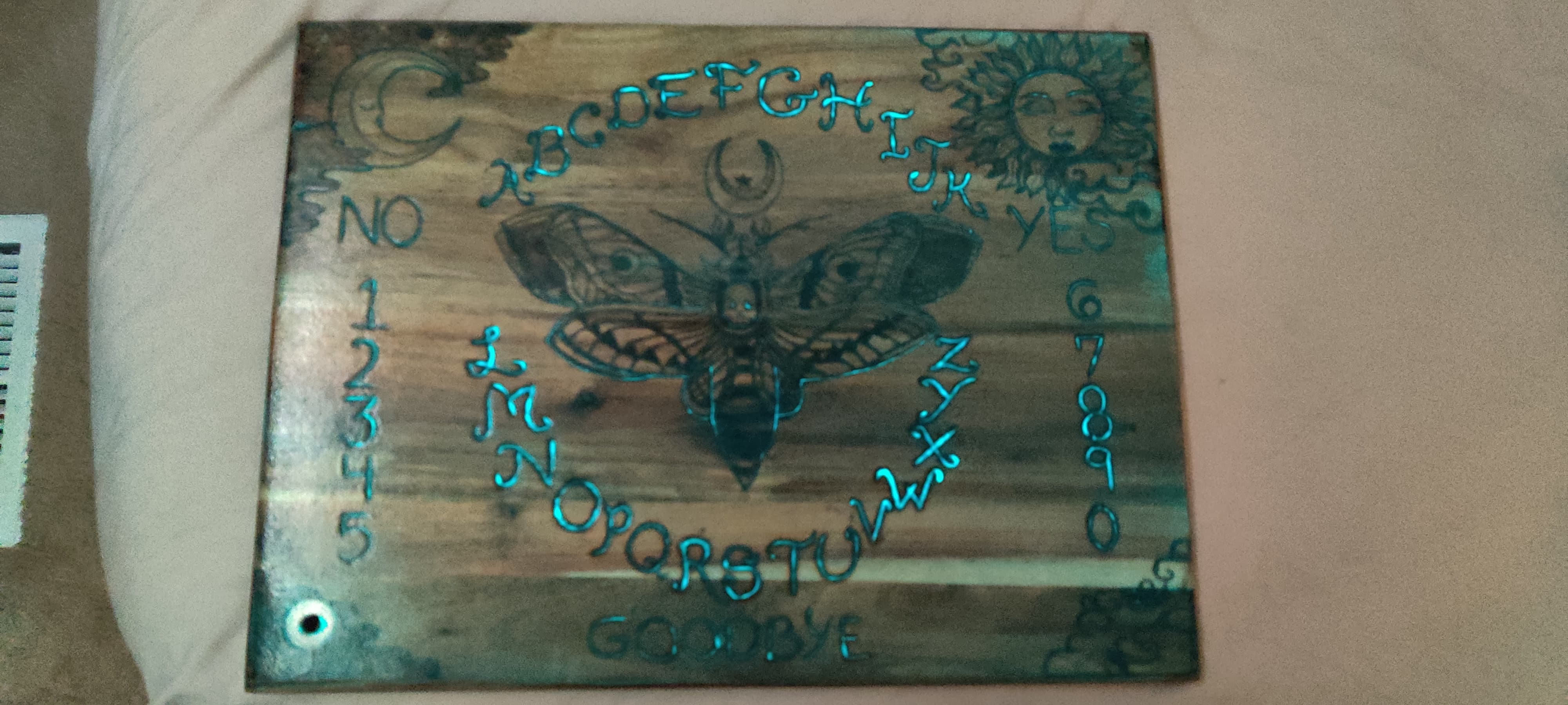 Death Moth Ouija Board | Scrolller