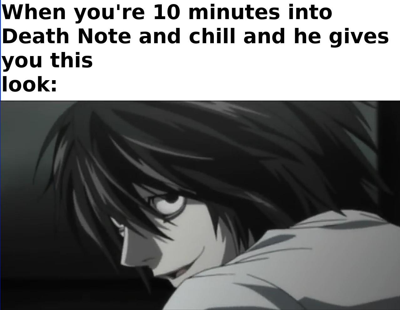 Death Note and chill | Scrolller