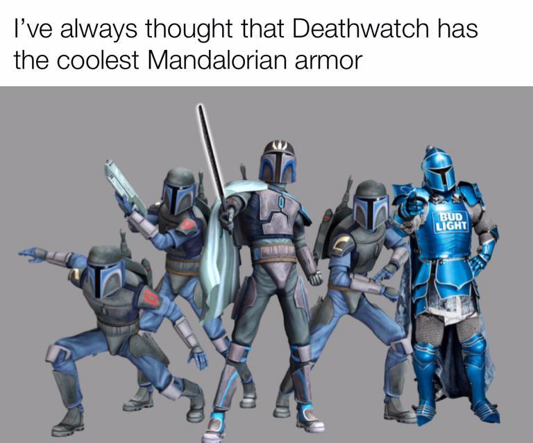 Deathwatch has the best armor | Scrolller