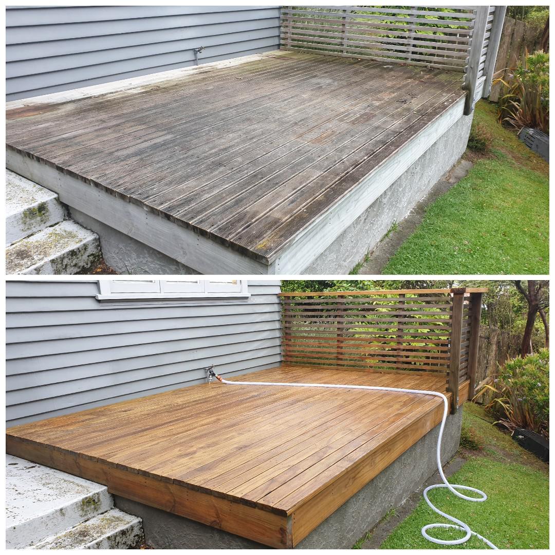Deck washing | Scrolller