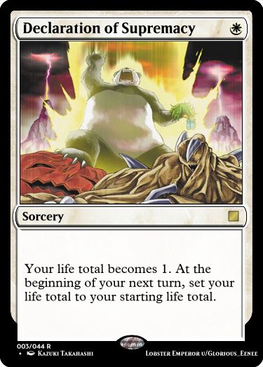 Declaration of Supremacy | Scrolller