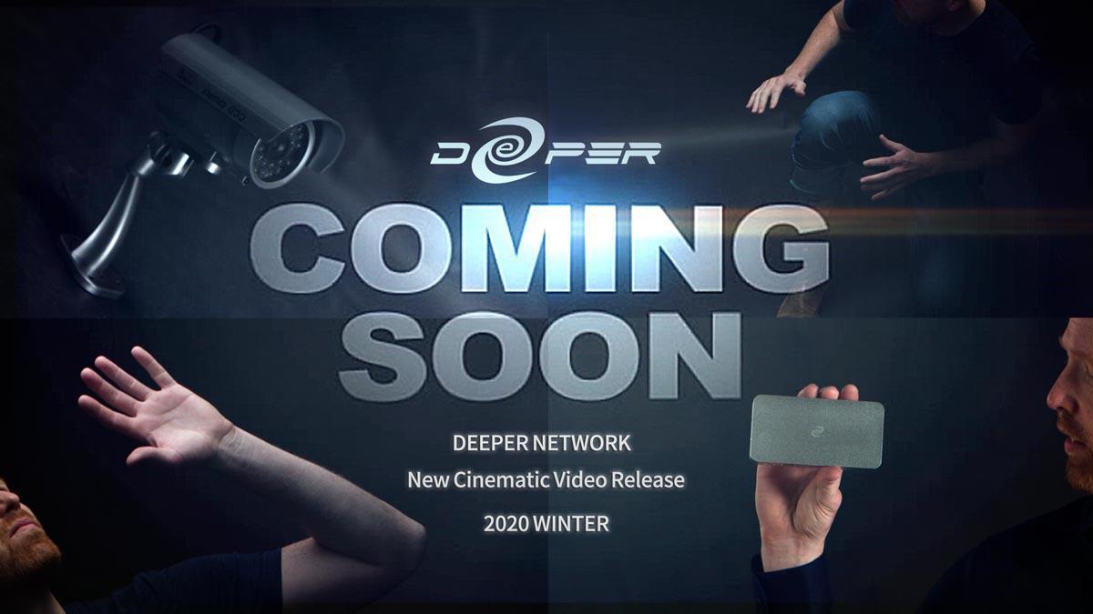 Deeper Network's new cinematic promo video is coming soon this winter! The video has been filmed ...
