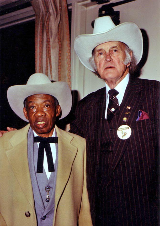 DeFord Bailey and Bill Monroe | Scrolller