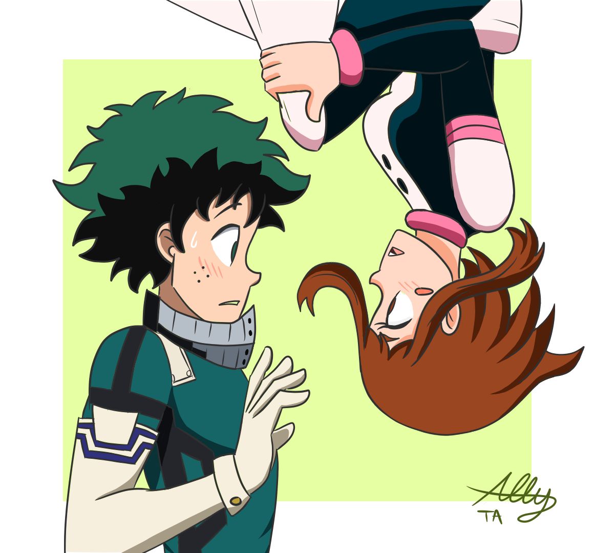 Deku and Uravity [AllyTheAlien] | Scrolller