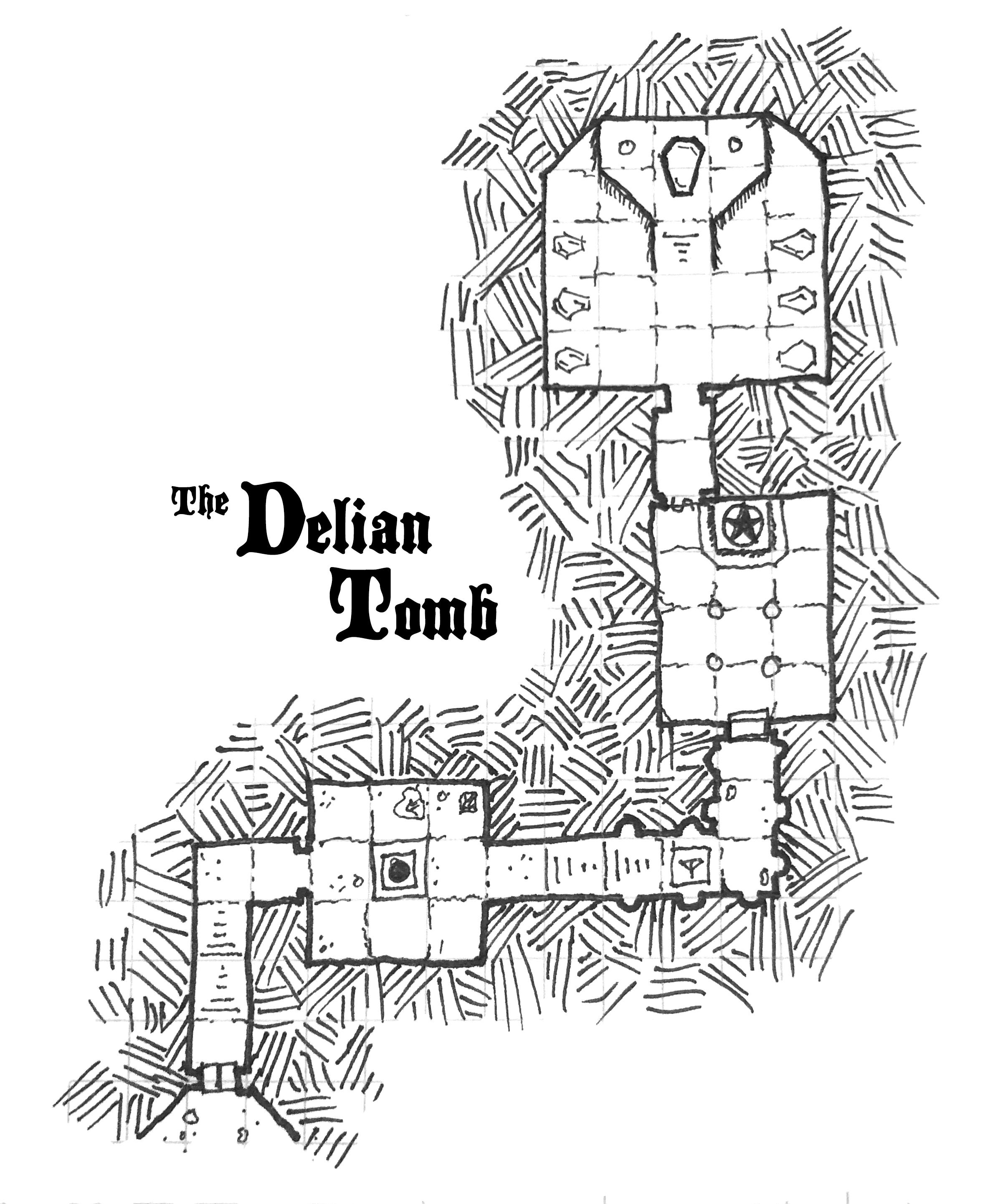 Delian Tomb Map - Usable Map from Sketch Session | Scrolller