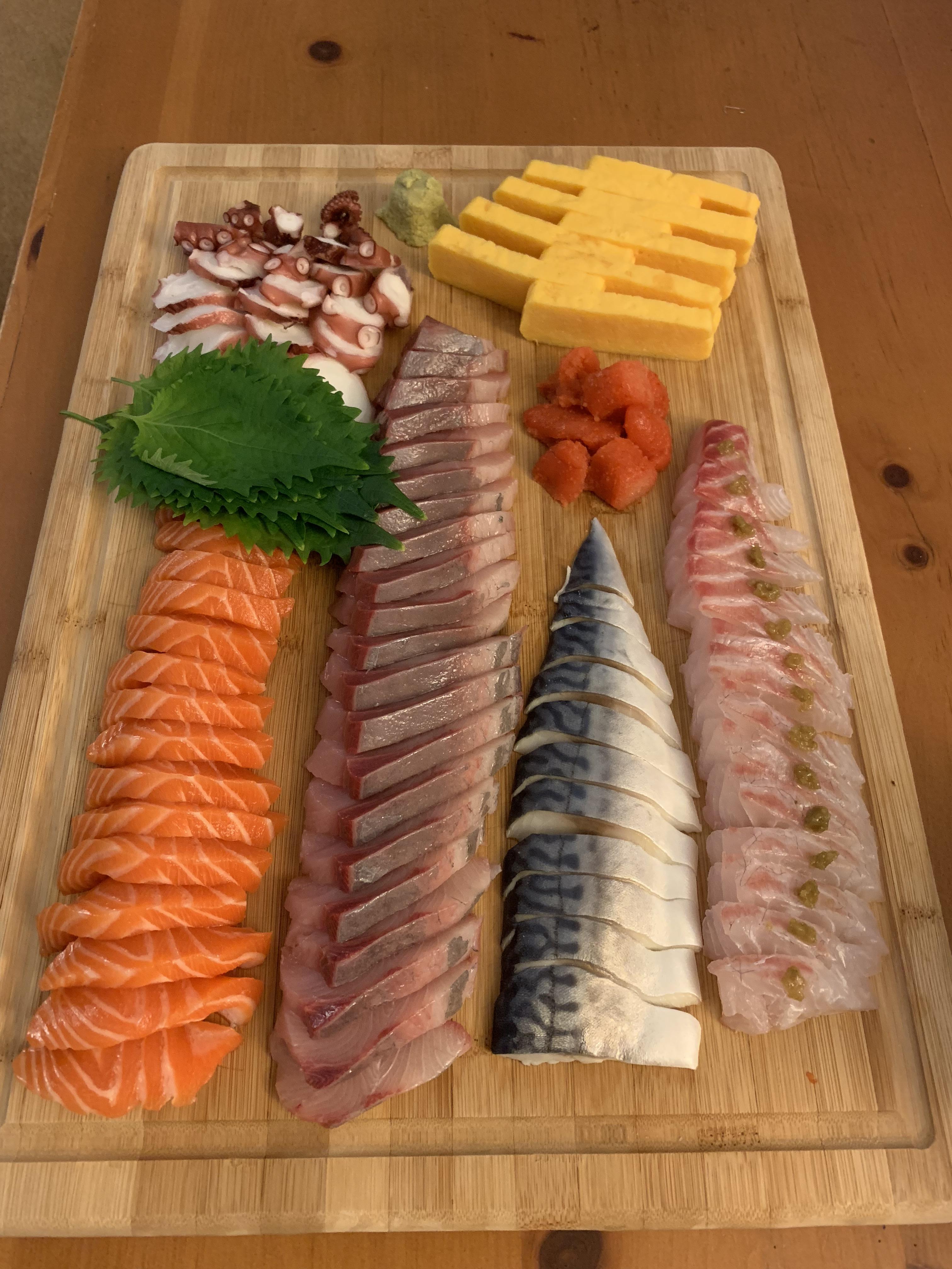 Delicious sashimi platter | Scrolller