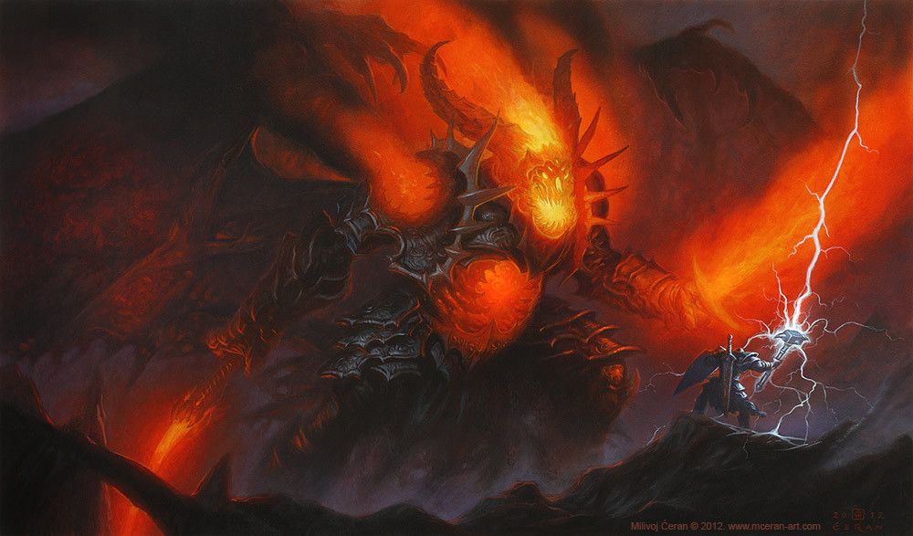 Demon Lord by Milivoj Ćeran | Scrolller