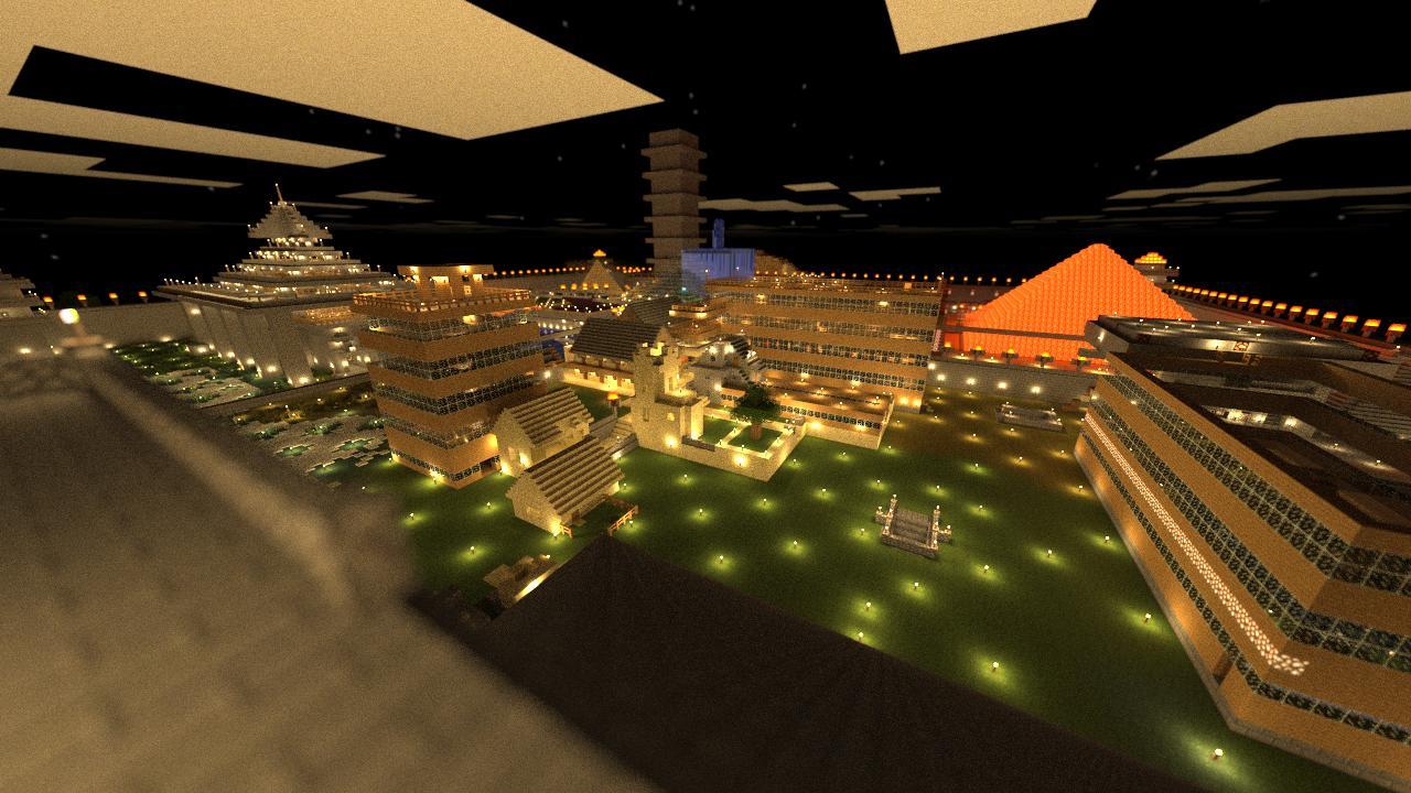 Desert Oasis — we just call it Las Vegas (50k SPP @ 720p; details in comments) | Scrolller