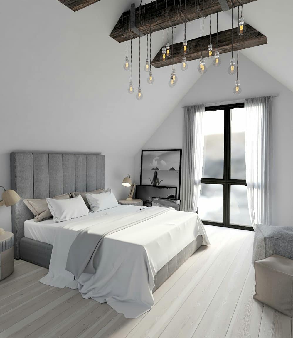 Designed a bedroom today and produced this 3d render. | Scrolller