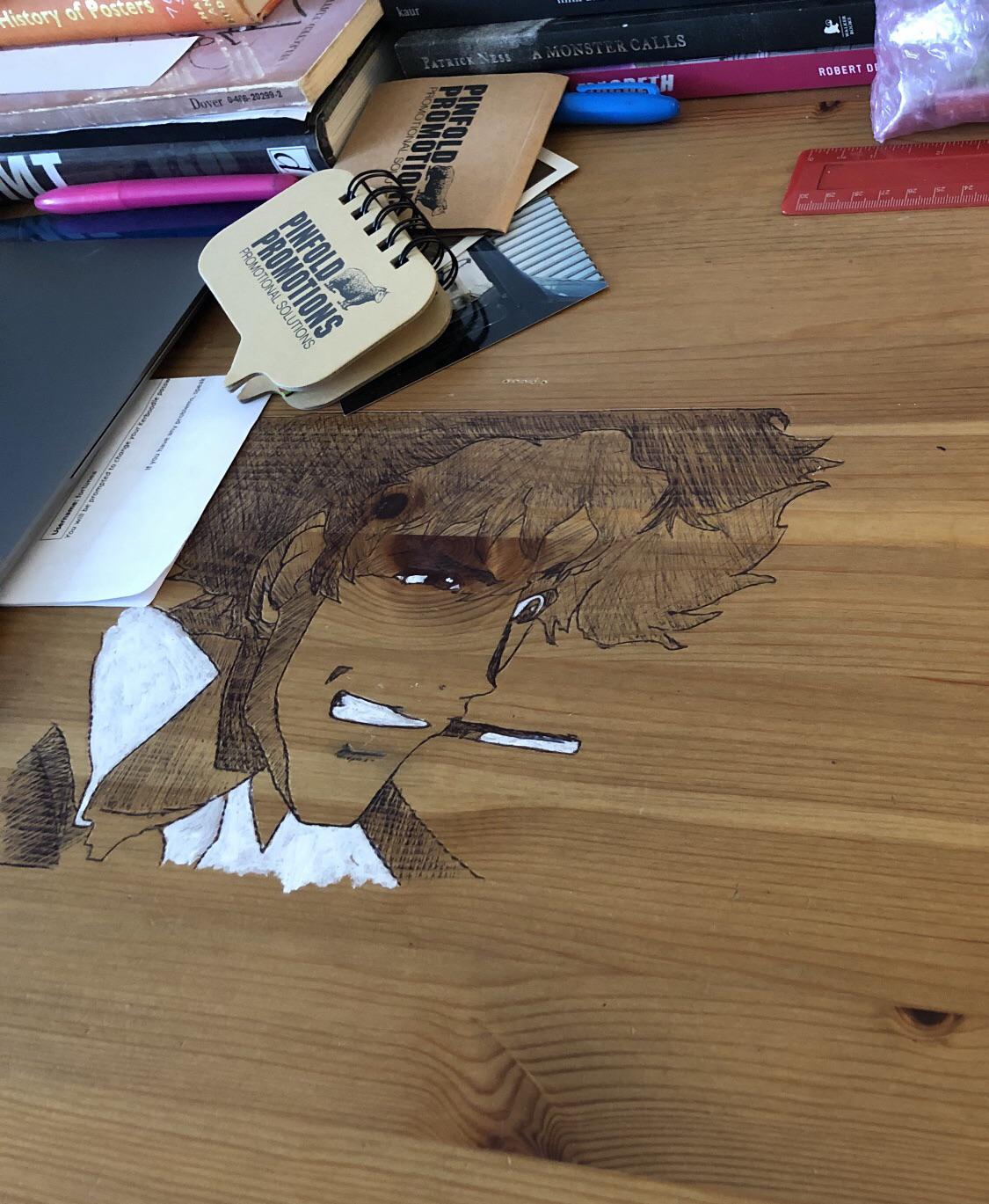 Desk art procrastination | Scrolller