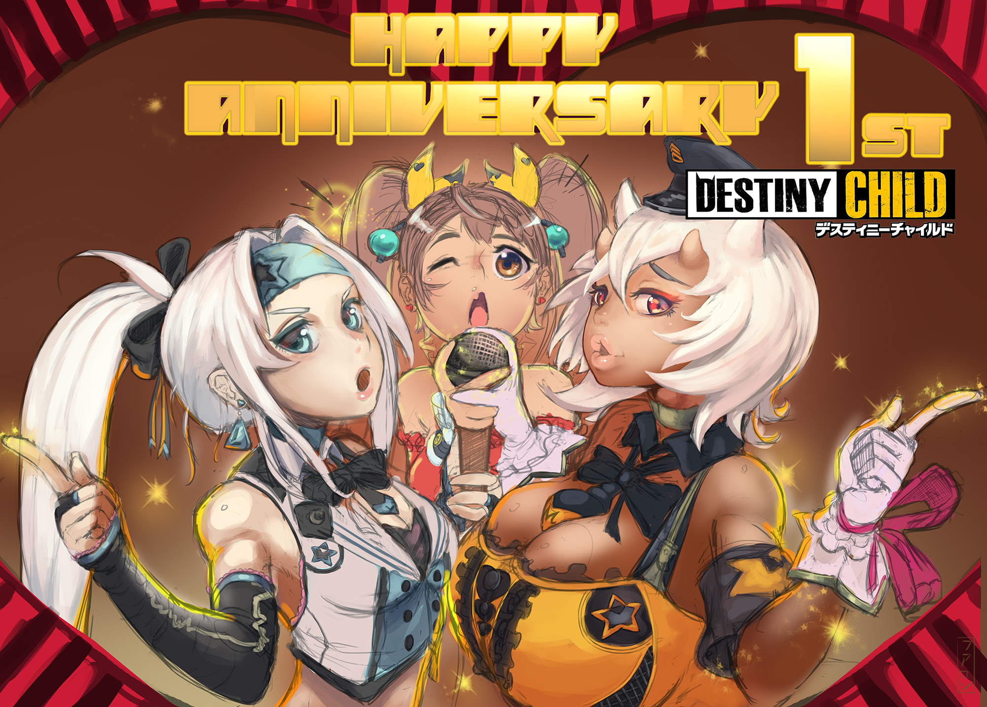 Destiny Child 1st Anniversary Fanart by Farronhart | Scrolller