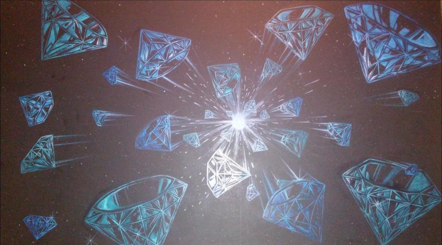 Diamonds, me, traditional, 2017 | Scrolller