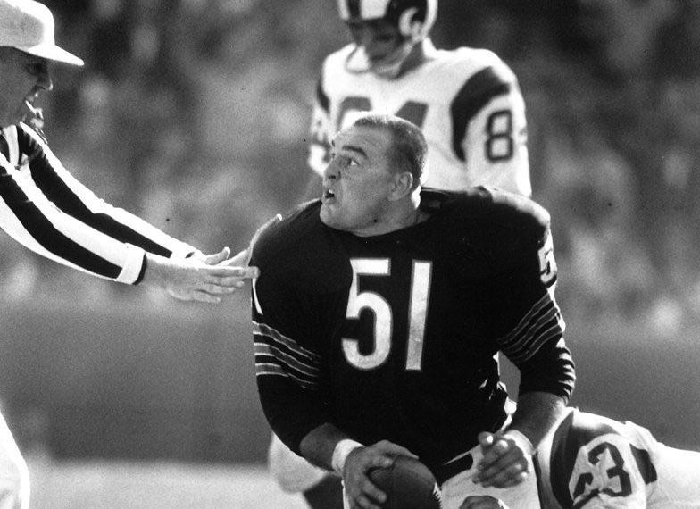 Dick Butkus - Linebacker Chicago bears 1965 | Scrolller