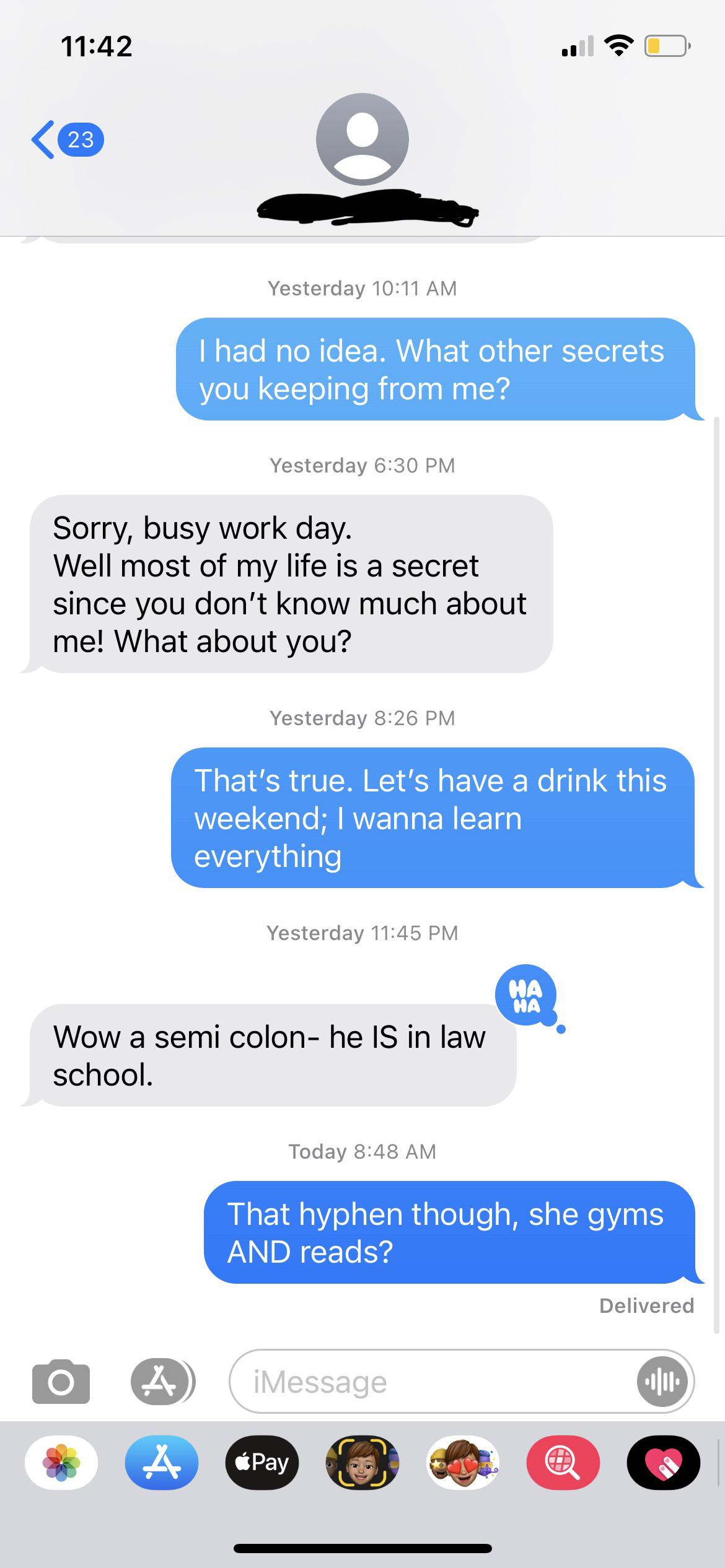 Did I go too far? | Scrolller