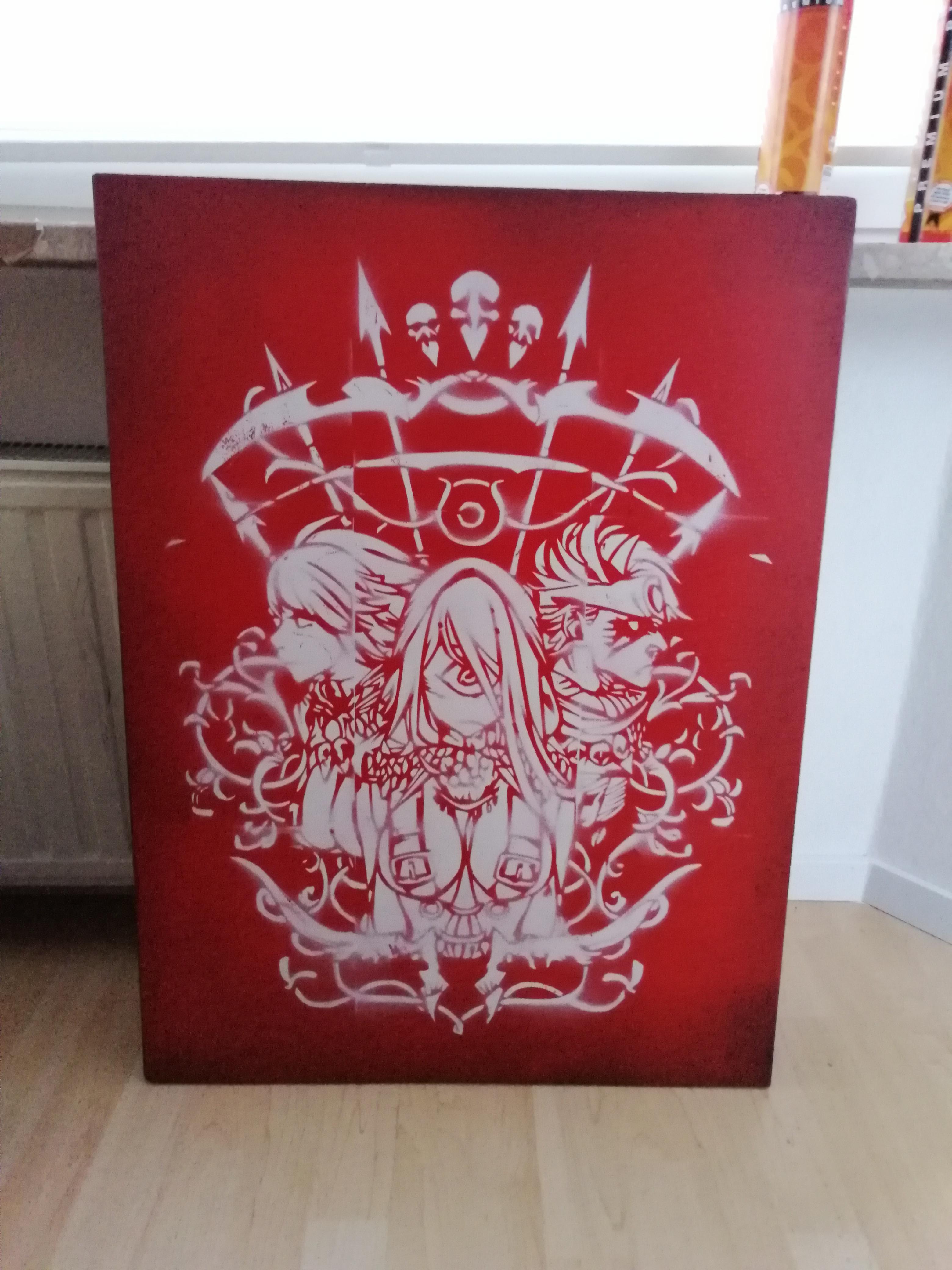 Did some stencil art | Scrolller