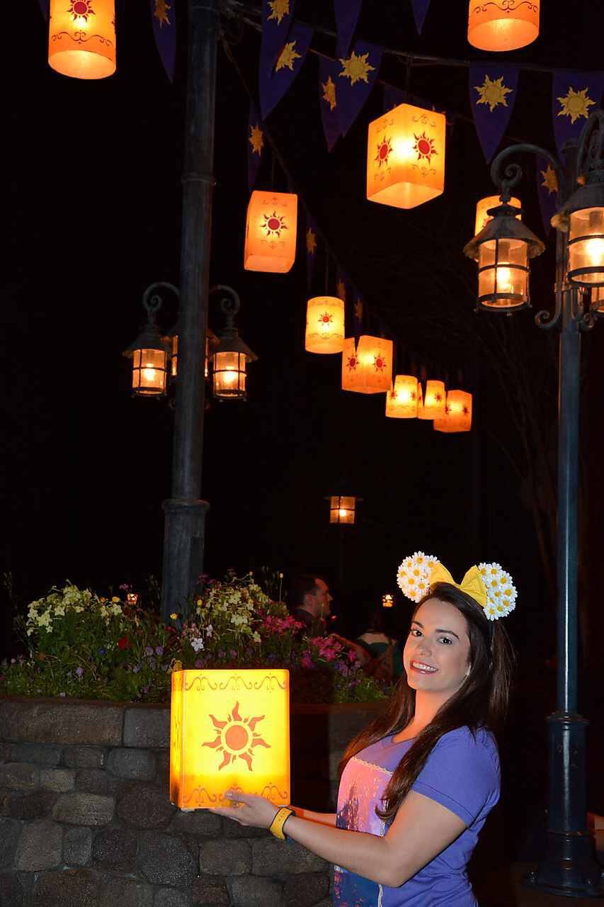 Did the Punzie floating lights photo op at Magic Kingdom this weekend! It was magical. | Scrolller